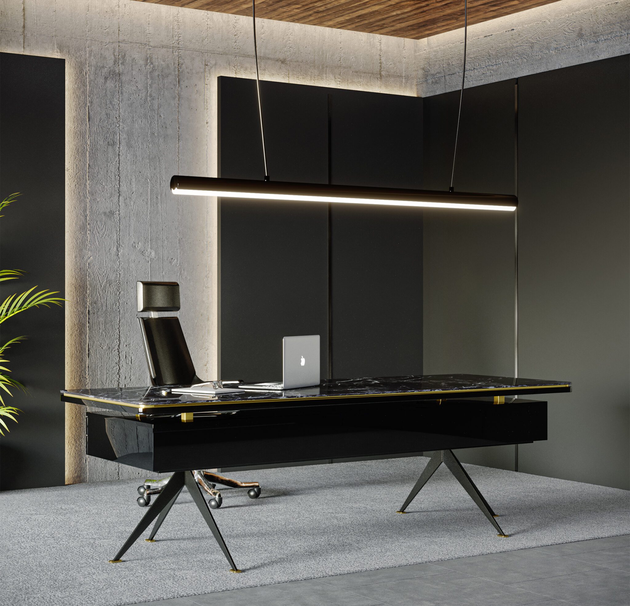 Nova Executive Desk - Dimensions Office