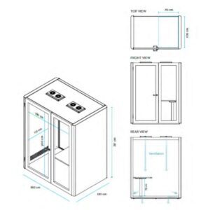 Pod Series - Dimensions Office
