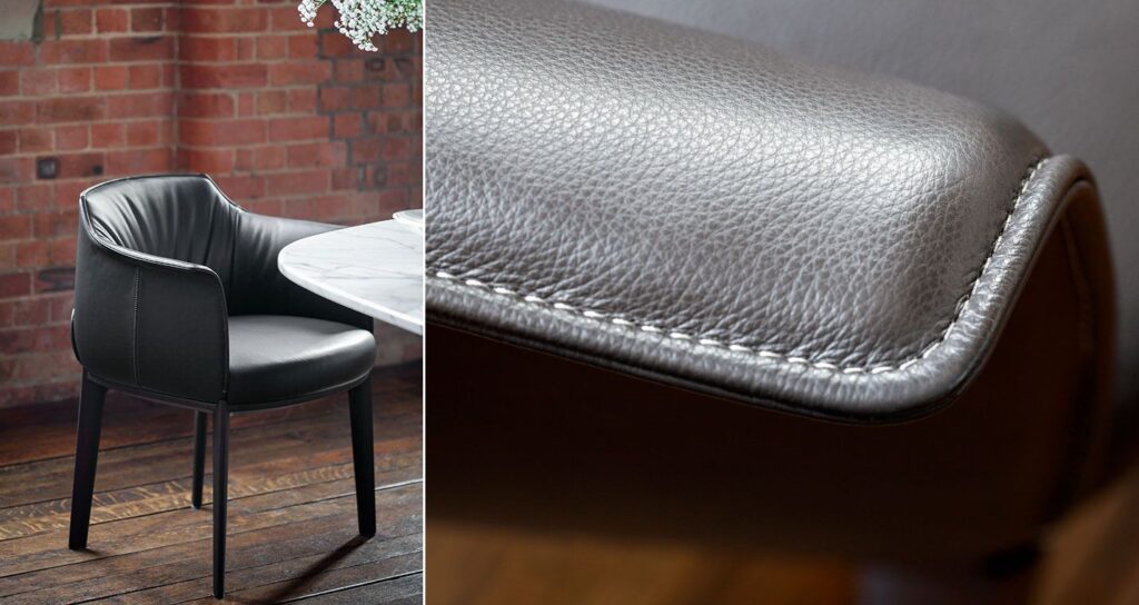 Napoli Lounge Chair - Dimensions Office