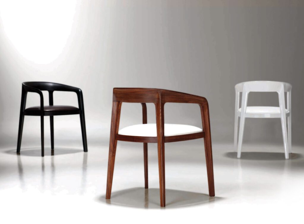 Elm Café Chair - Dimensions Office