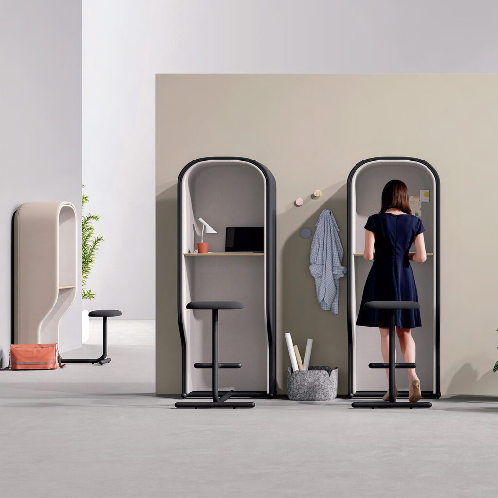 Hush Phone Booth - Dimensions Office